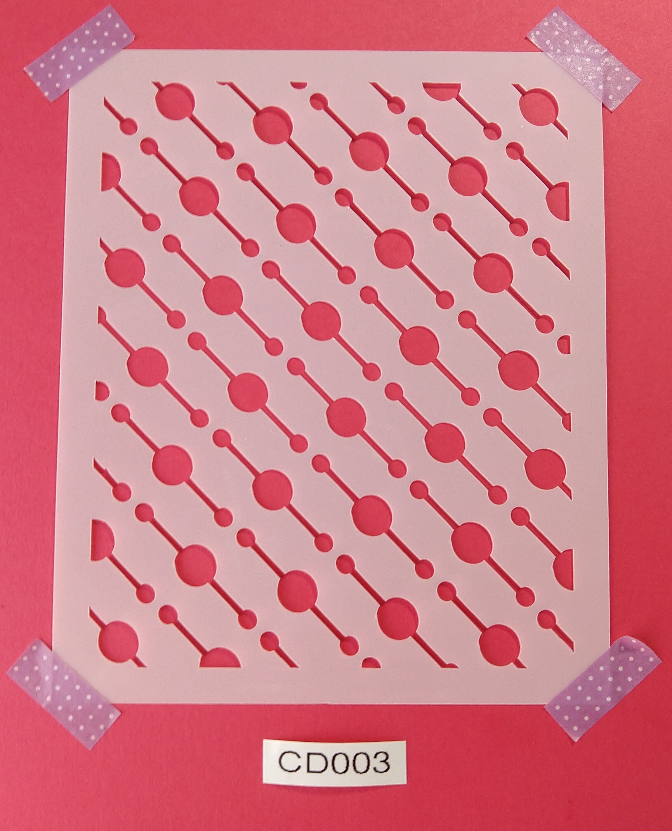 Connect the Dots Geometric Stencils for Crafting Painting - Etsy