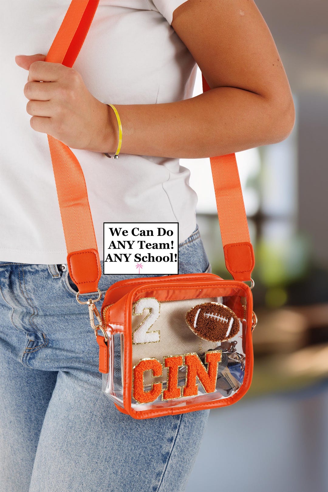 Custom Stadium Bag, Clear Stadium Bag College Stadium Bag, Game Day ...