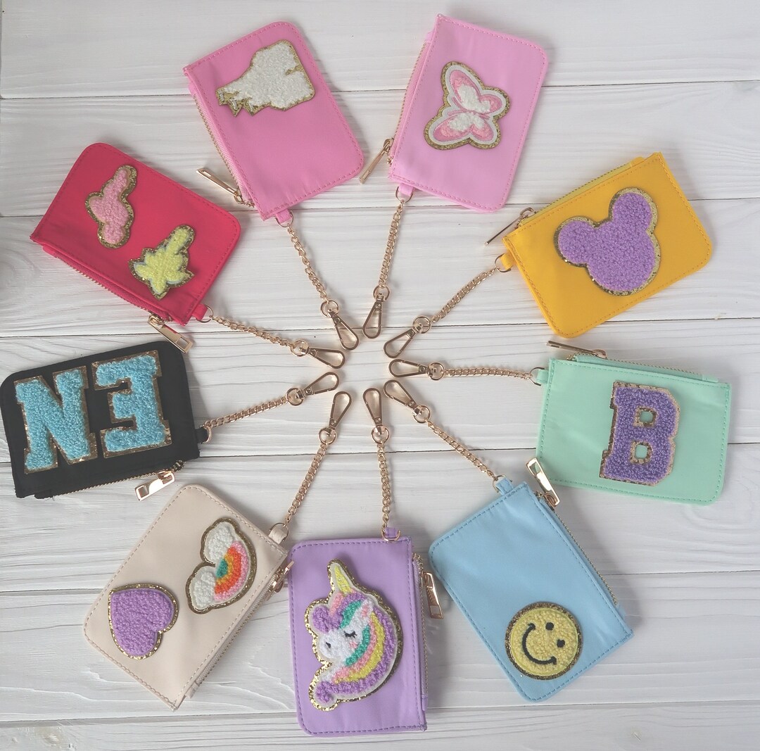 NEW Keychain Wallet Card Holder nylon Keychain Wallet - Etsy