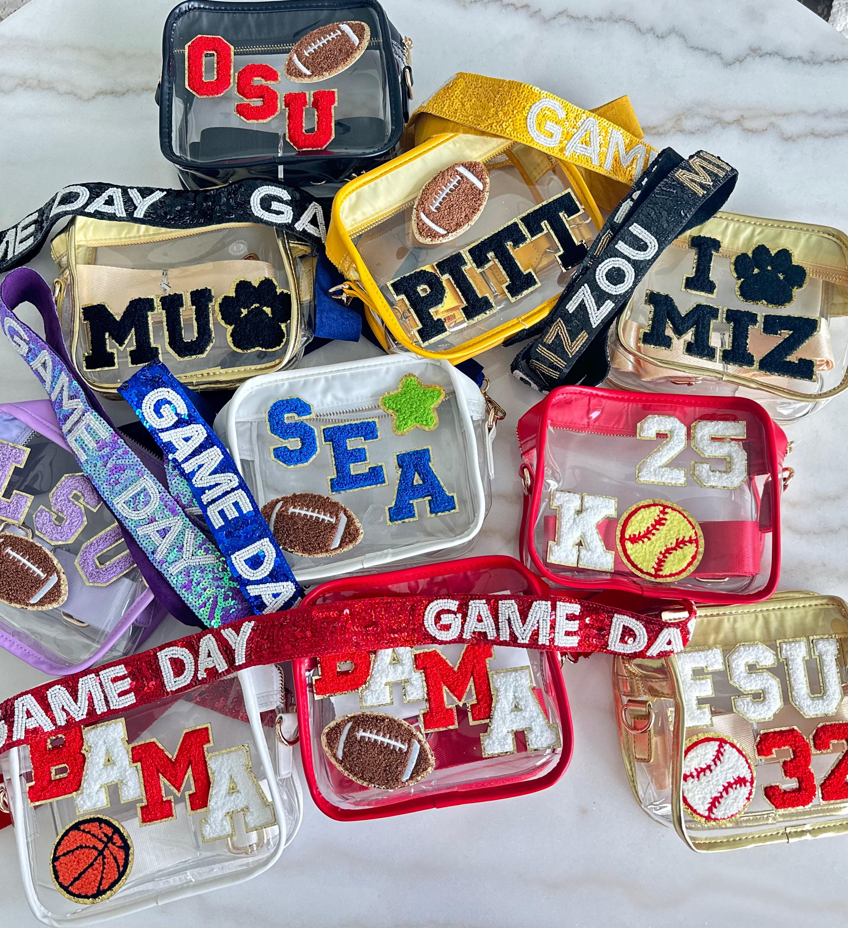 Custom Stadium Bag, Clear Stadium Bag College Stadium Bag, Game Day ...