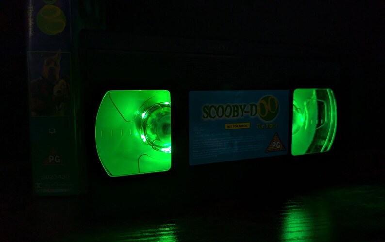 Scooby-doo the Movie Upcycled VHS Tape Light Halloween Horror Gift ...