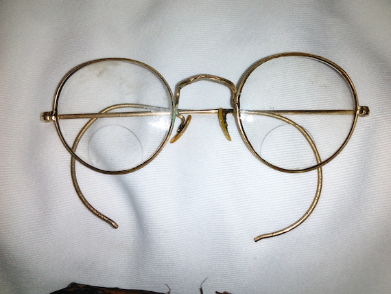 Vintage gold filled eyeglasses bifocal 1930S marked | Etsy