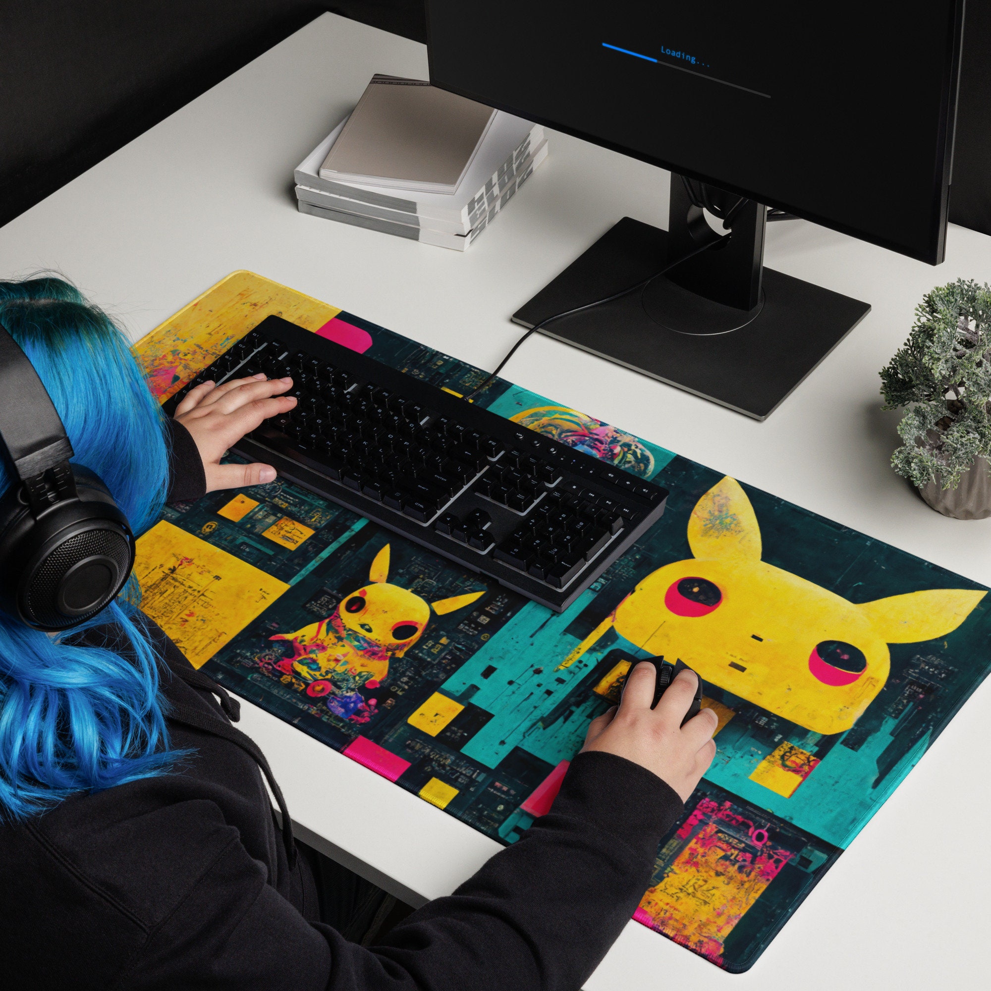 Monsterbucket Pikachui Pokemon Circuit Graffiti Glitch Large - Etsy