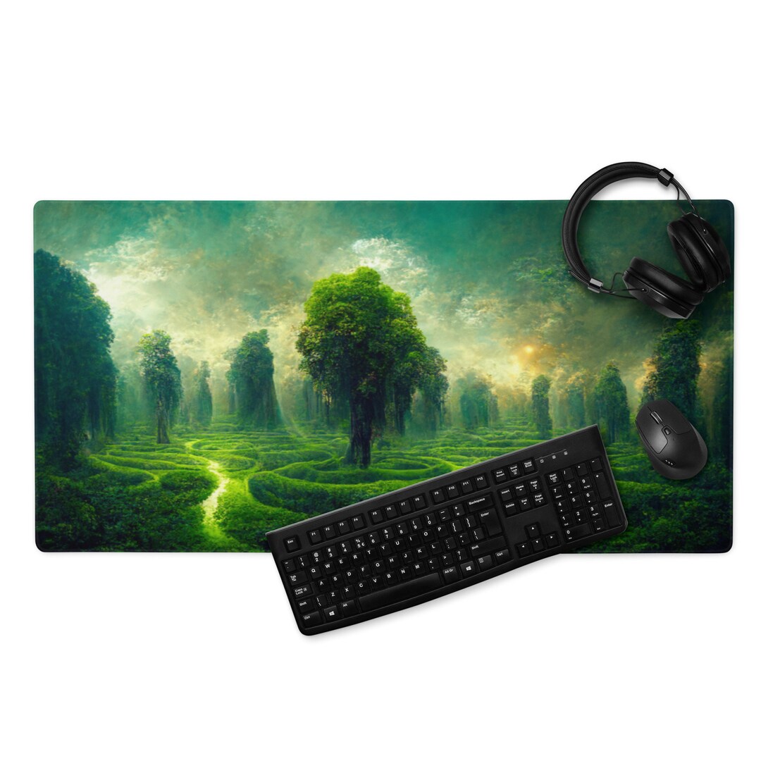 Monsterbucket Paradox Horizon Recursion Nature Tree of Life New World Large Gaming Mouse Pad - Etsy