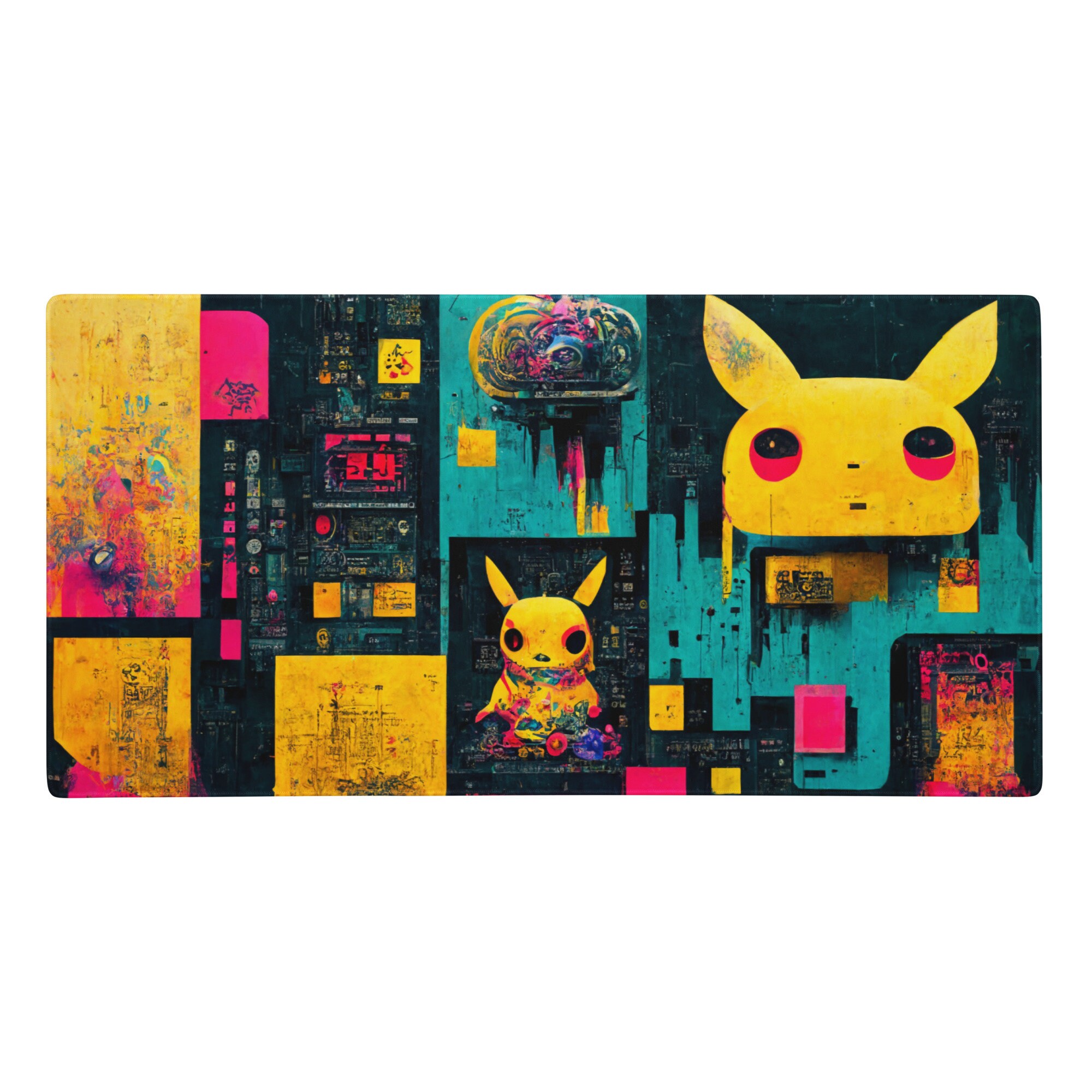 Monsterbucket Pikachui Pokemon Circuit Graffiti Glitch Large - Etsy