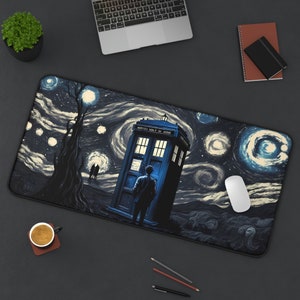 Monsterbucket Dr Who Show Tardis Police Box Sci-fi Gaming Stary Night ...