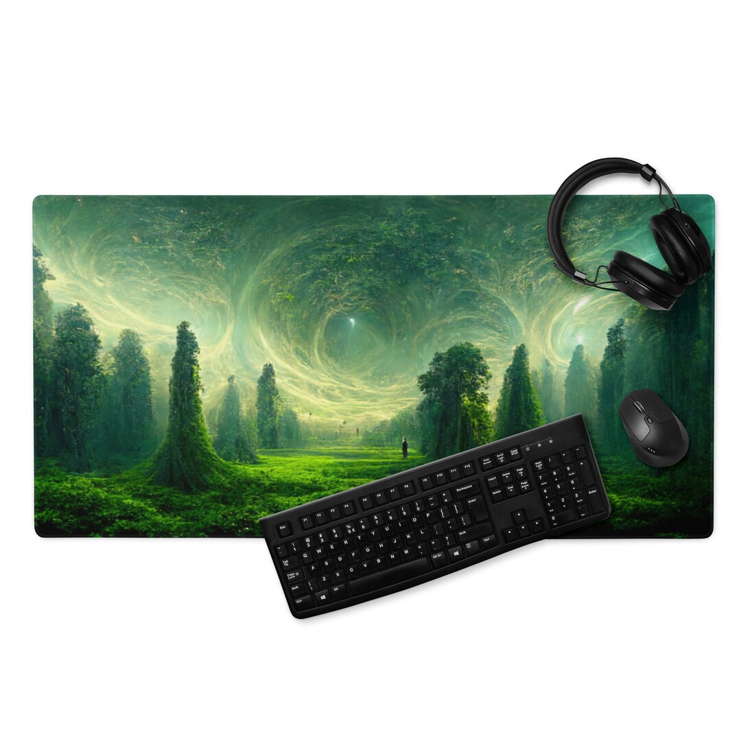 Monsterbucket Paradox Horizon Recursion Nature Trees New World Large Gaming Mouse Pad - Etsy