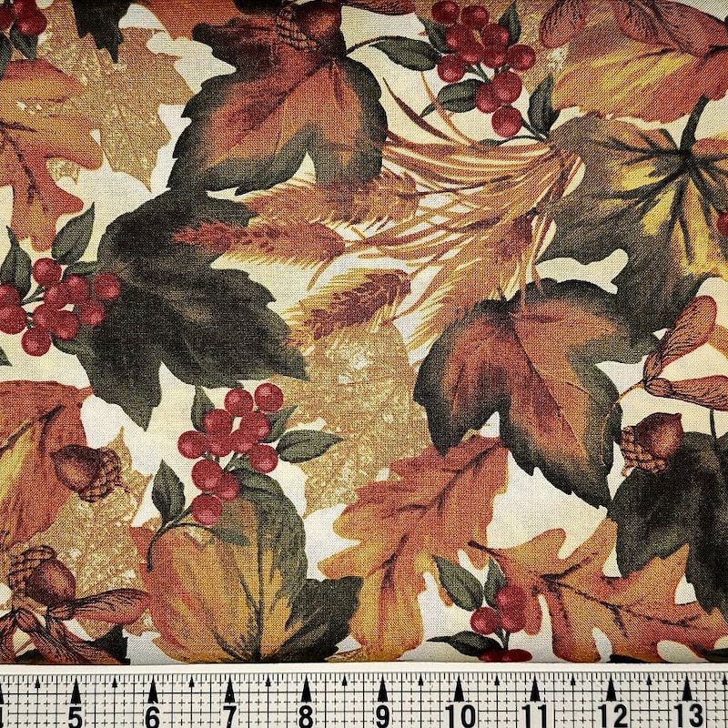Autumn Fabric - Etsy