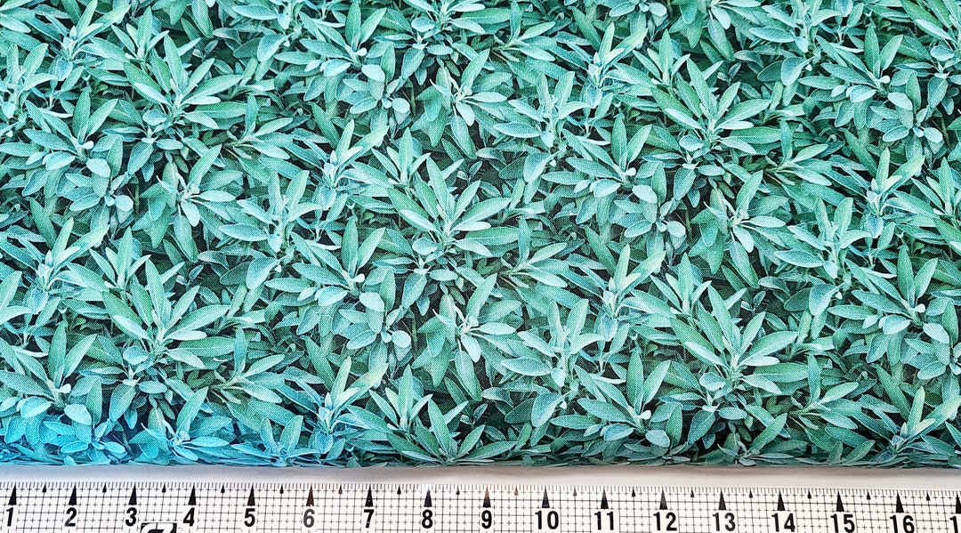 Elizabeth Studios Landscape Medley Sage 680 Fabric by the Yard/piece - Etsy