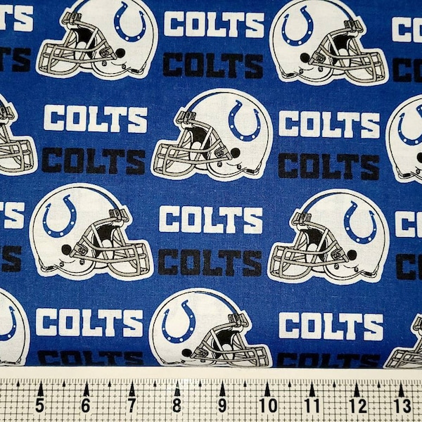 Indianapolis Colts Fabric - Etsy
