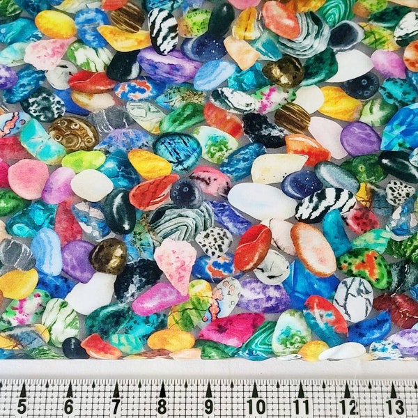 Gemstone Fabric - Etsy