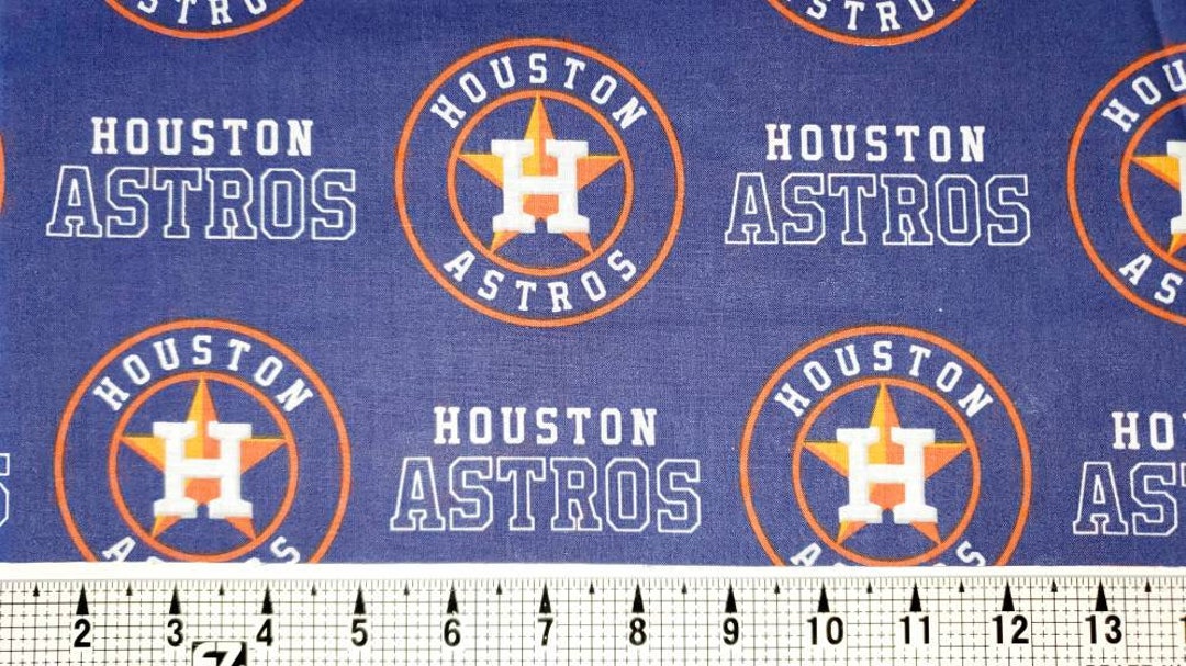 Fabric Traditions Houston Astros Fabric by the Yard//piece - Etsy