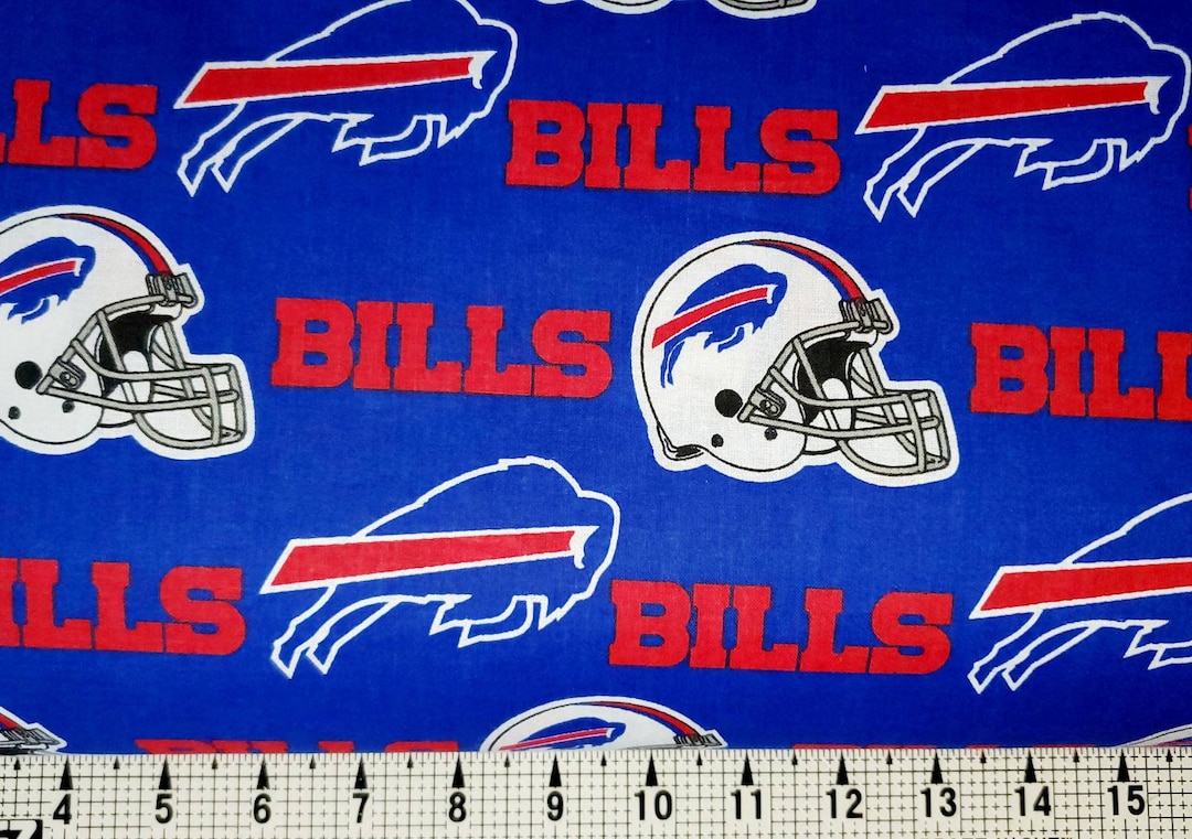 Fabric Traditions Buffalo Bills Fabric by the Yard//piece - Etsy