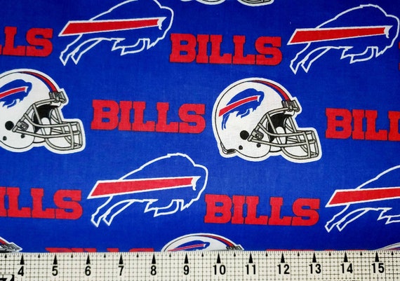 Fabric Traditions Buffalo Bills Fabric by the Yard/piece | Etsy