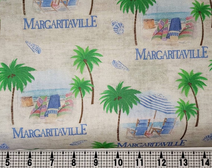 Springs Creative Jimmy Buffet Margaritaville CP74322 Fabric by the Yard ...