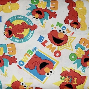 Quilting Treasures Sesame Street Elmo 1649-27542-Z Fabric by the Yard ...