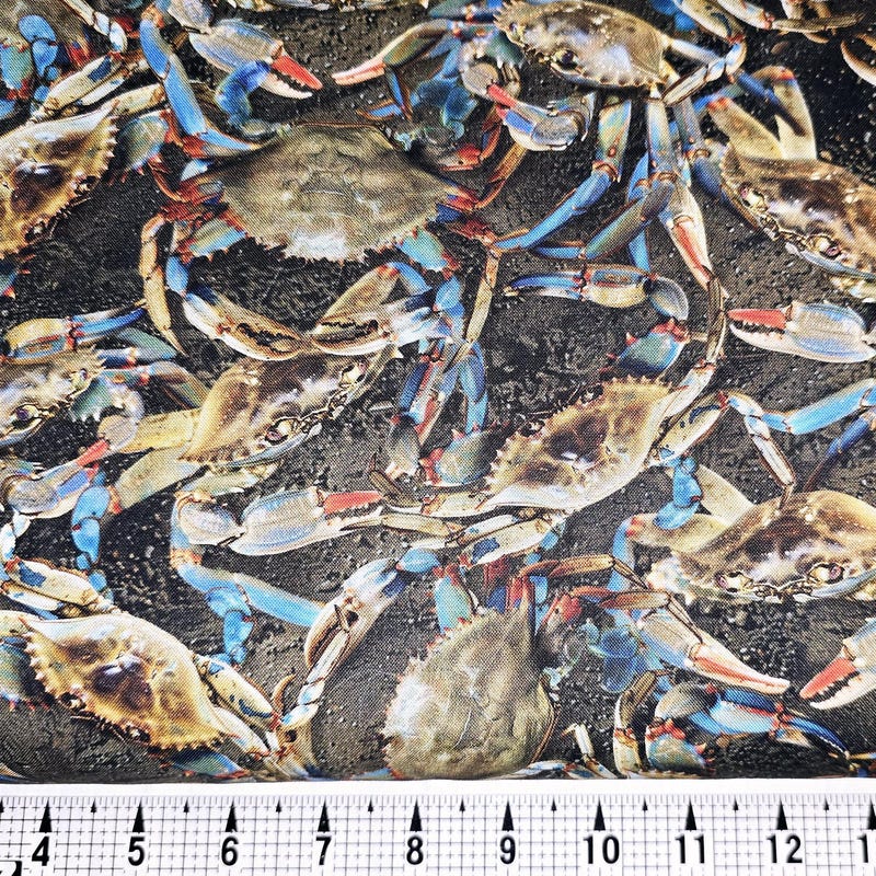 Crab Fabric - Etsy