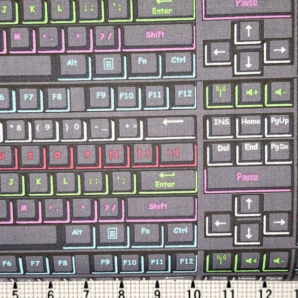 Keyboard Fabric - Etsy