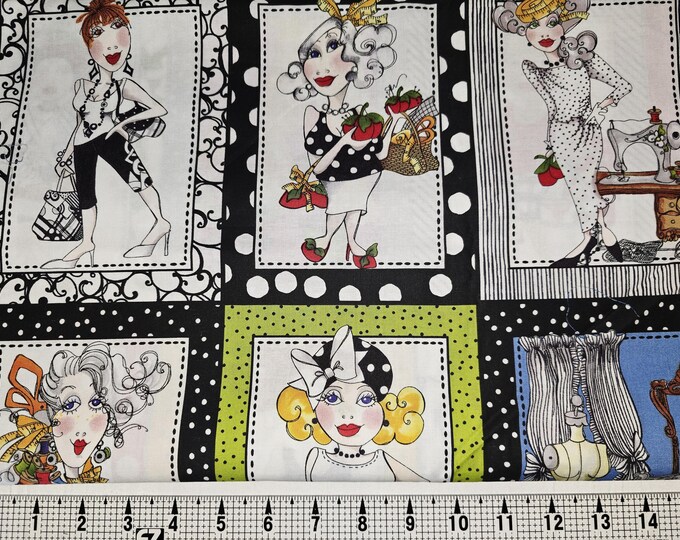 Loralie Designs Sew Fabulous Fabric by the Yard//piece - Etsy