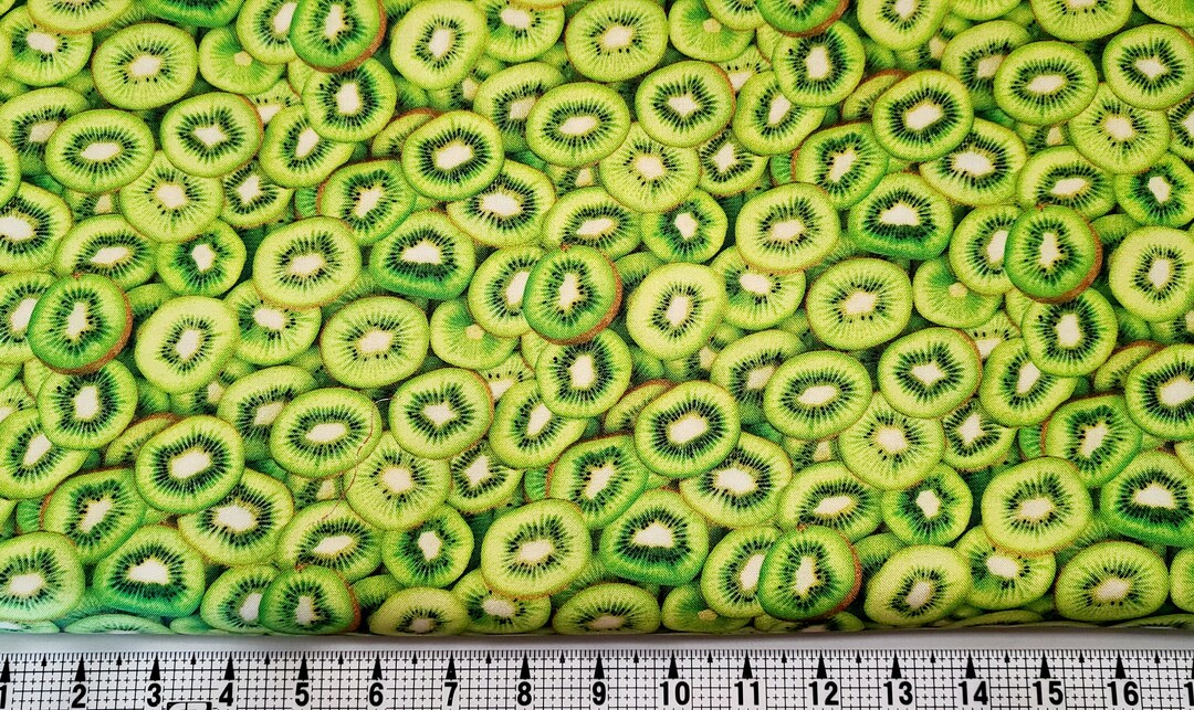 Windham Fabrics A La Carte Kiwi 51892D Fabric by the Yard//piece - Etsy