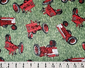 Tractor Fabric - Etsy