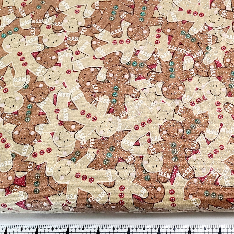 Gingerbread Fabric - Etsy