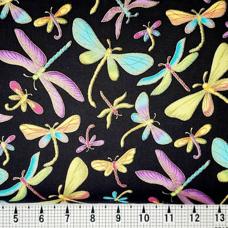 Dragonfly Fabric - Etsy