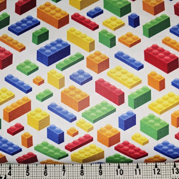 Legos Fabric - Etsy
