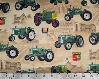 Tractor Fabric - Etsy