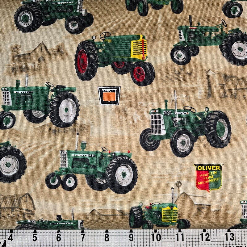 Tractor Fabric - Etsy
