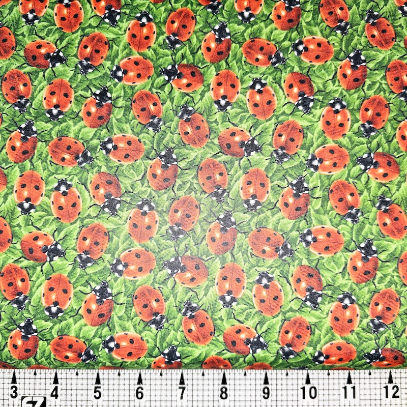 Ladybug Fabric - Etsy