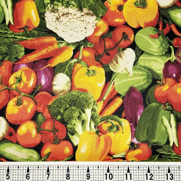 Vegetable Fabric - Etsy