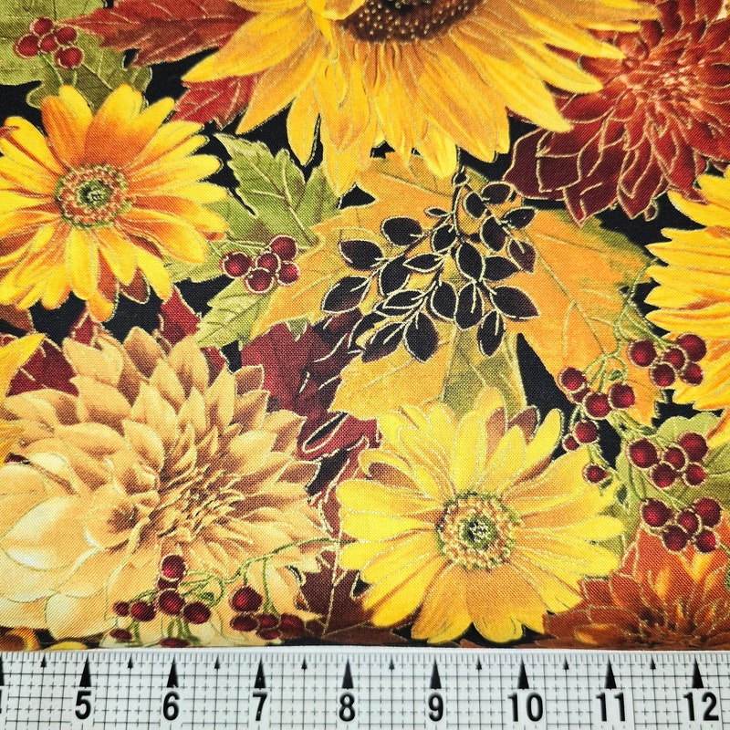 Fall Fabric Flowers - Etsy