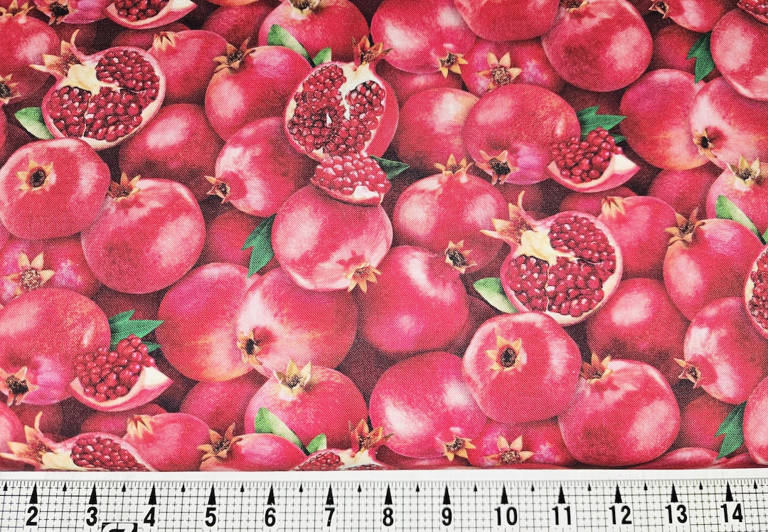 Elizabeth Studios Pomegranate 721 Fabric by the Yard//piecefabric - Etsy