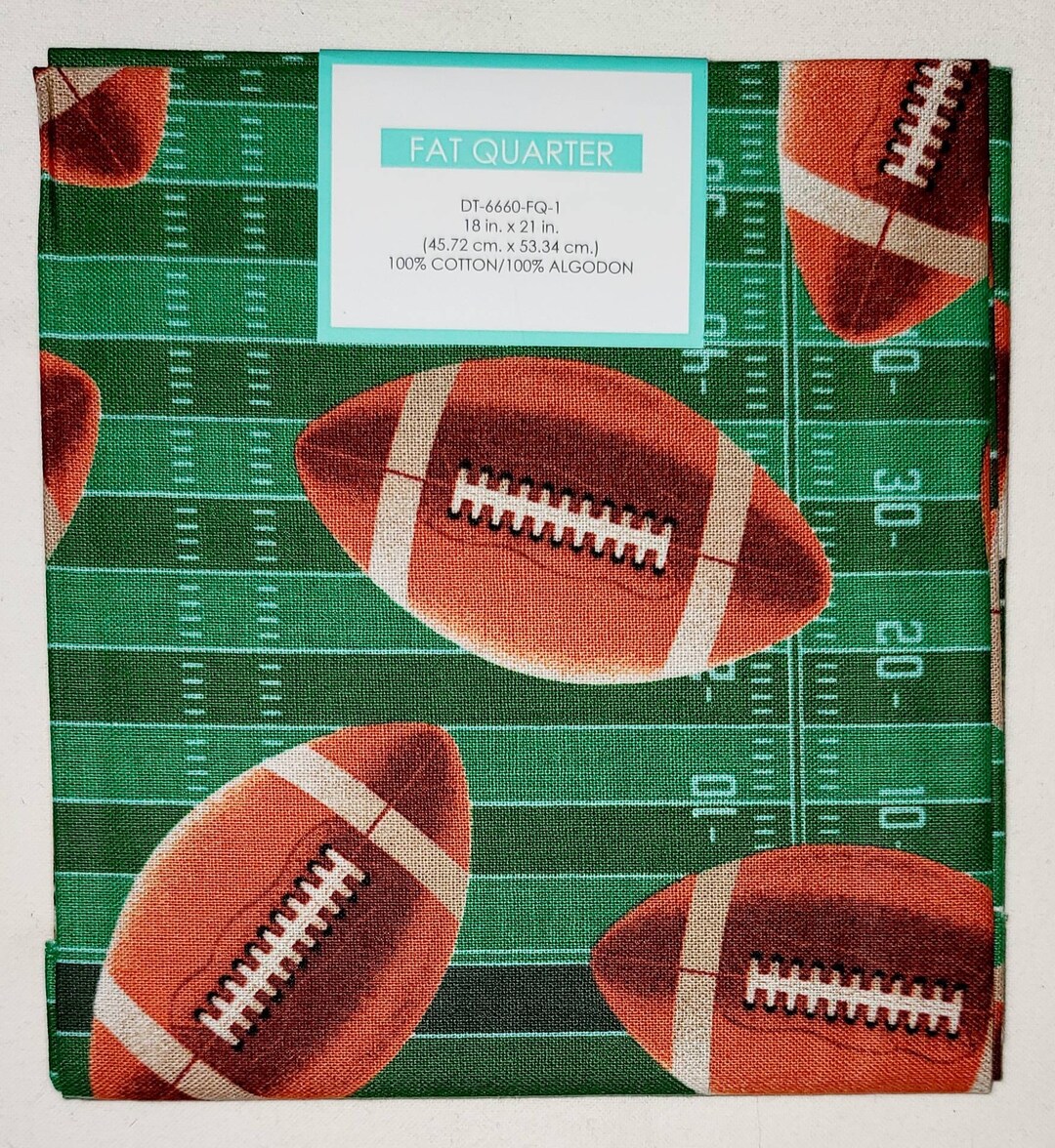 David Textiles Football DT-6660 Fabric by the Yard//piece - Etsy