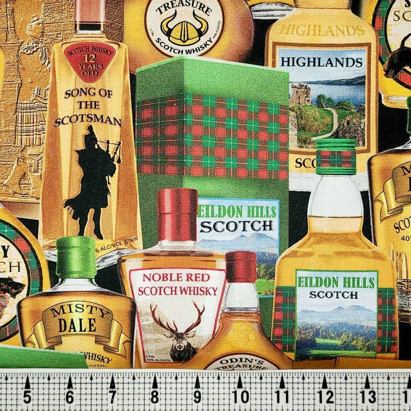 Scottish Fabric - Etsy UK