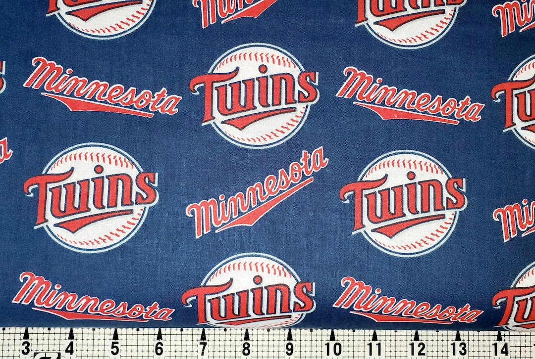 Fabric Traditions Minnesota Twins Fabric by the Yard//piece - Etsy