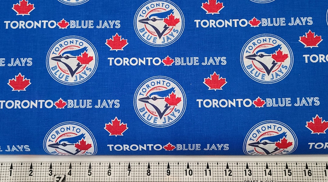 Fabric Traditions Toronto Blue Jays Fabric by the Yard//piece - Etsy