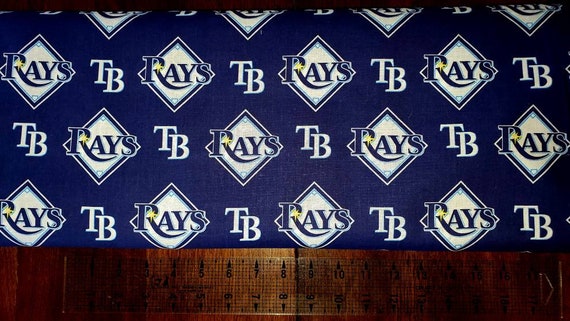 Fabric Traditions Tampa Bay Rays Fabric by the Yard/piece | Etsy
