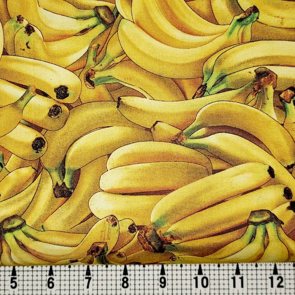 Banana Fabric - Etsy