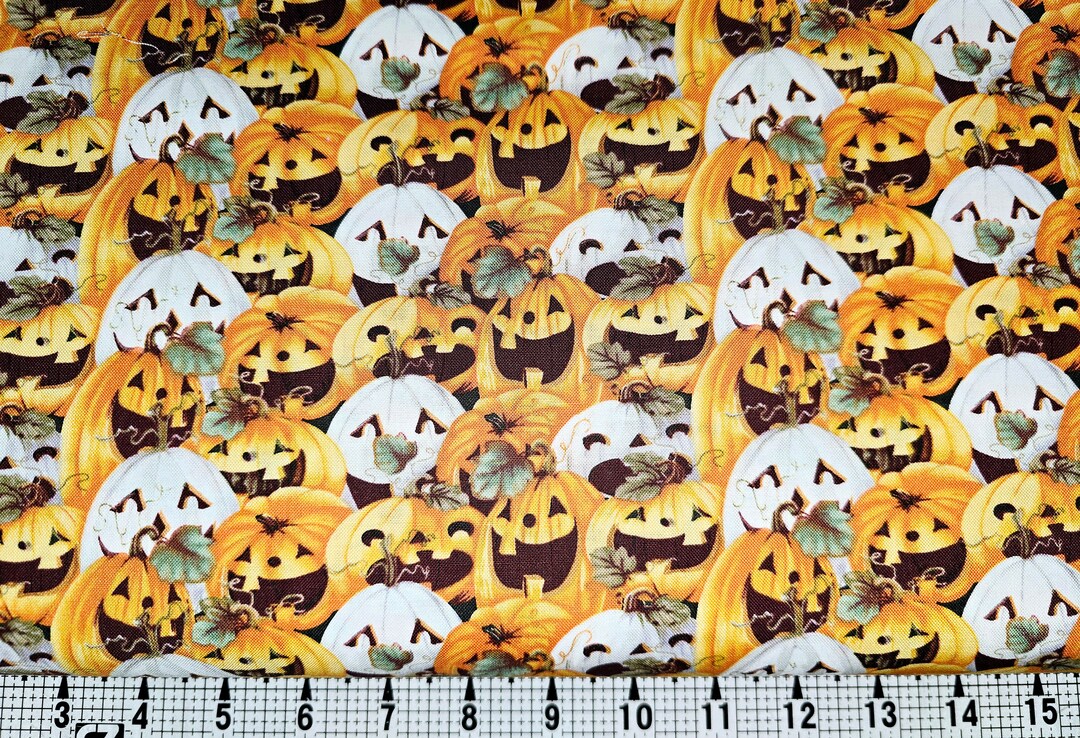 Henry Glass Boo Whoo Glow 1245G Fabric by the Yard//piece - Etsy
