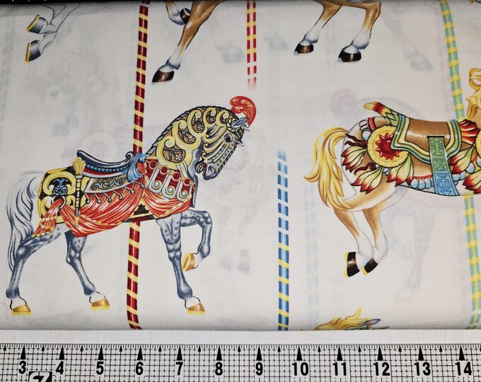 Alexander Henry Carousel Fabric by the Yard//piece - Etsy