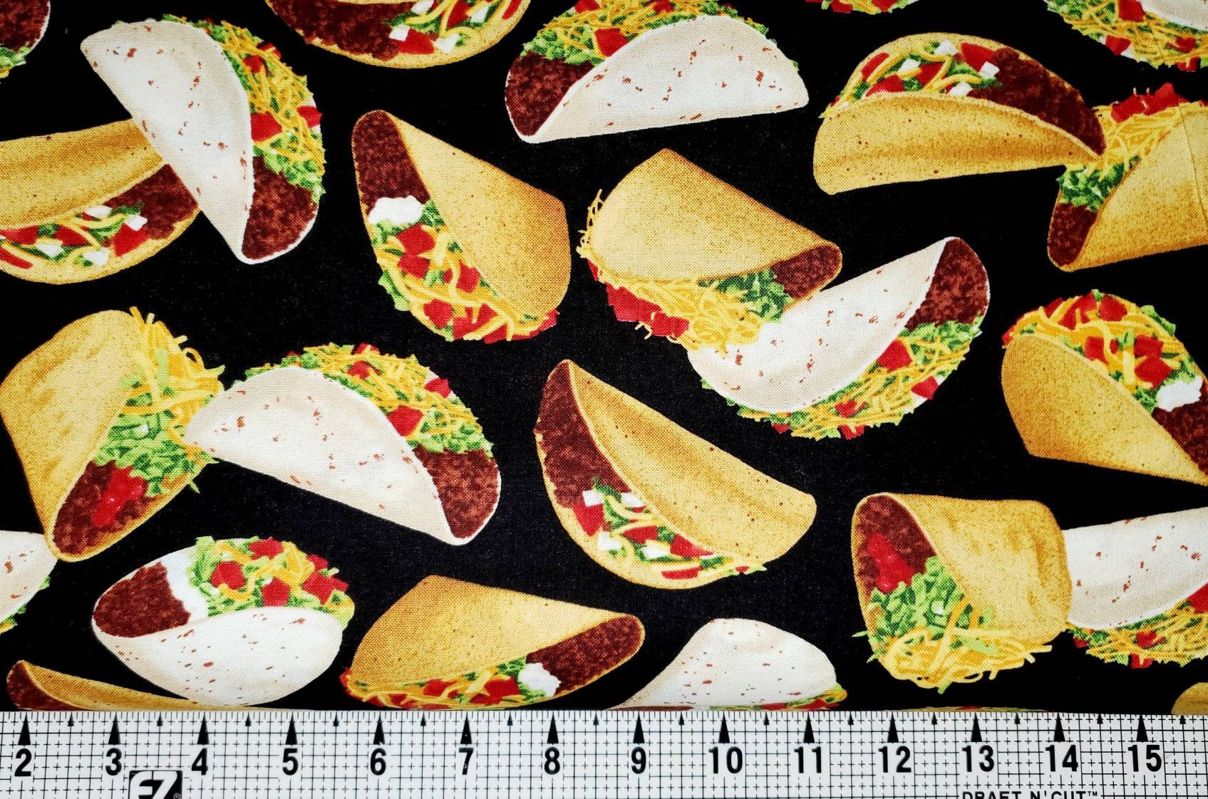 Timeless Treasures Tacos C6957 Fabric by the Yard//piece - Etsy
