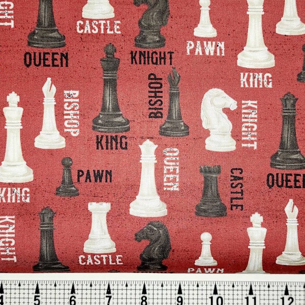Chess Fabric - Etsy
