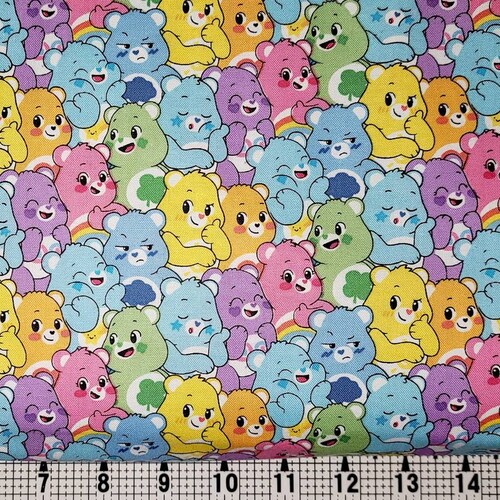 Camelot Fabrics Care Bears Believe Believers 44010601 Fabric - Etsy