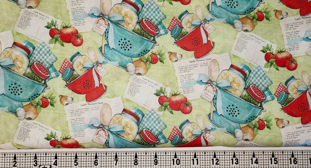 Springs Creative Colander and Canning CP71834 Fabric by the Yard//piece ...