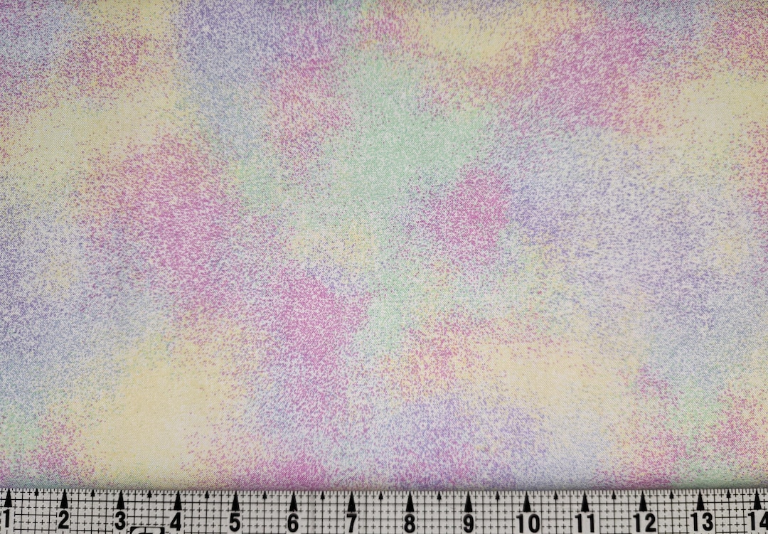 Springtime Fun Pastel Fabric by the Yard//piece - Etsy