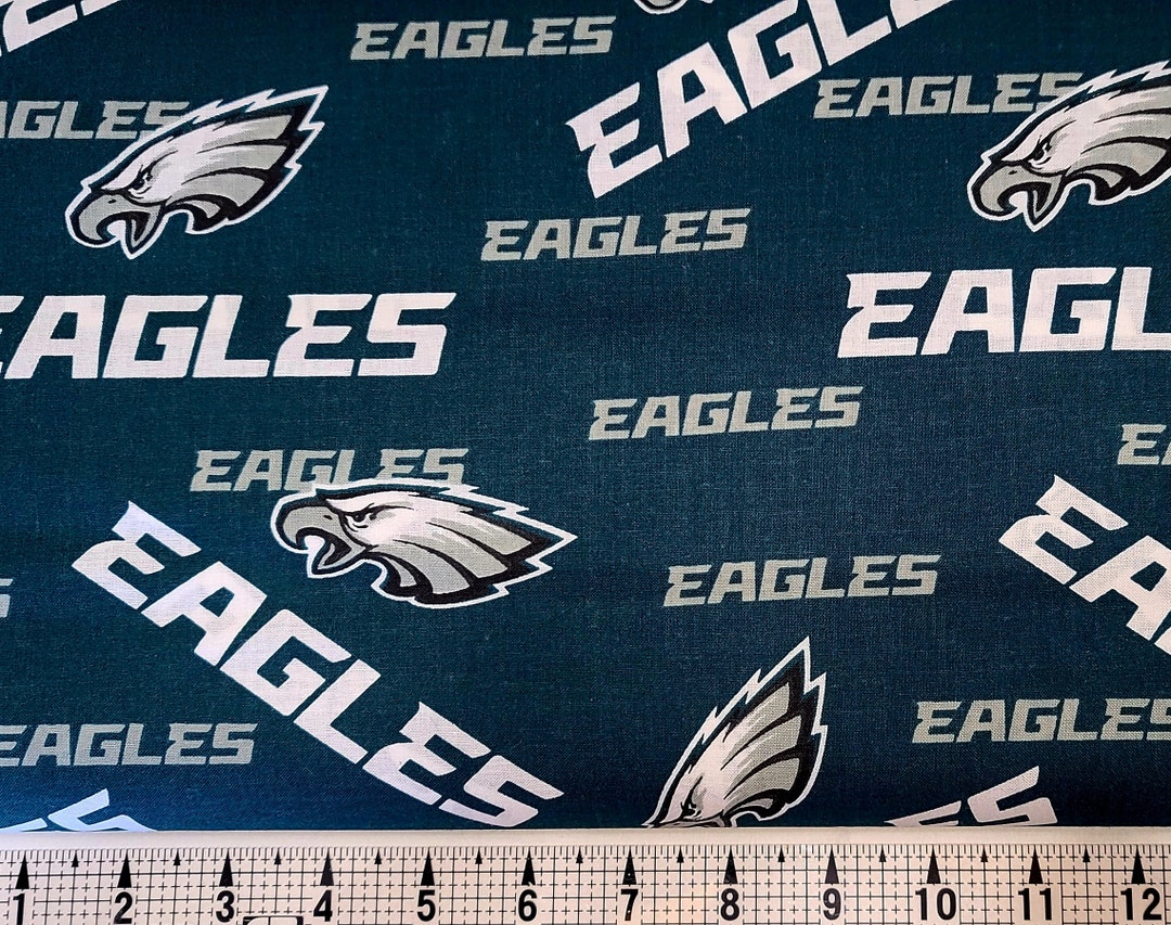 Fabric Traditions Philadelphia Eagles Fabric by the Yard//piece - Etsy