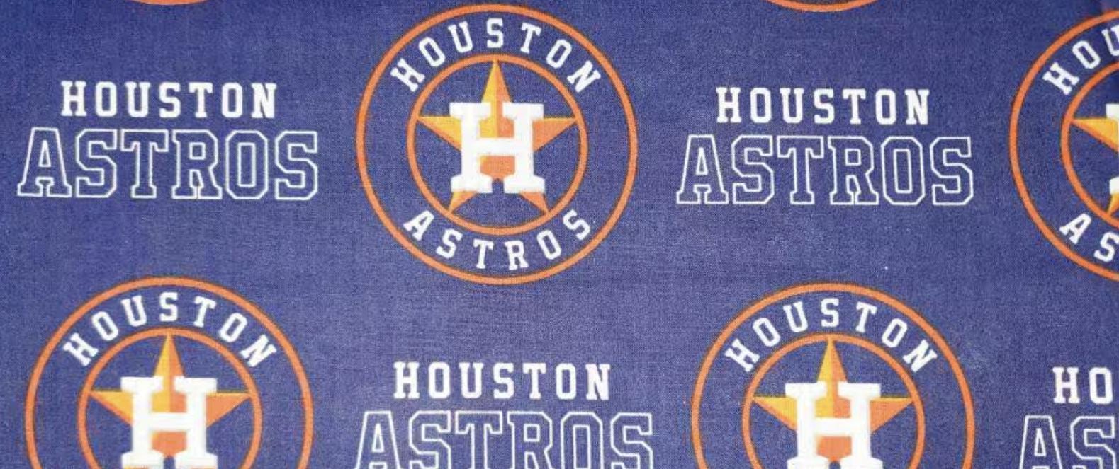 Fabric Traditions Houston Astros Fabric by the Yard//piece - Etsy