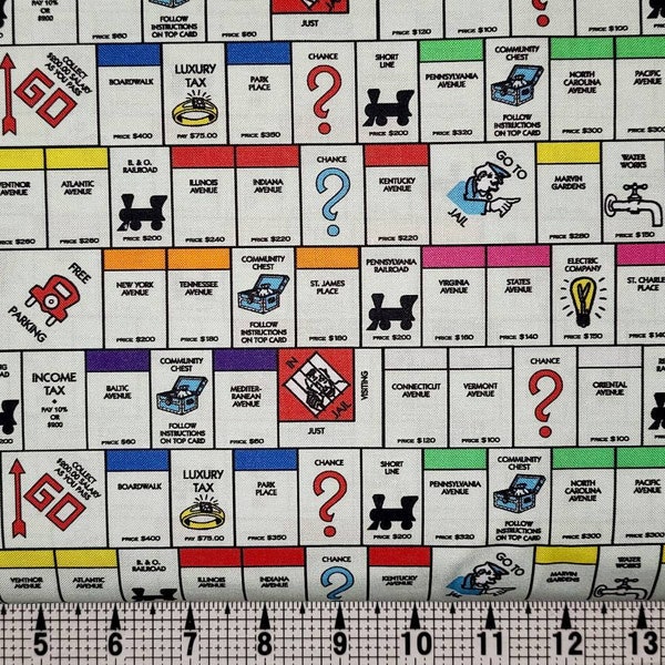 Board Game Fabric - Etsy